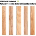 4-Panel Wooden Free Standing Foldable Dog Gate – 24" High, Extra Wide ...