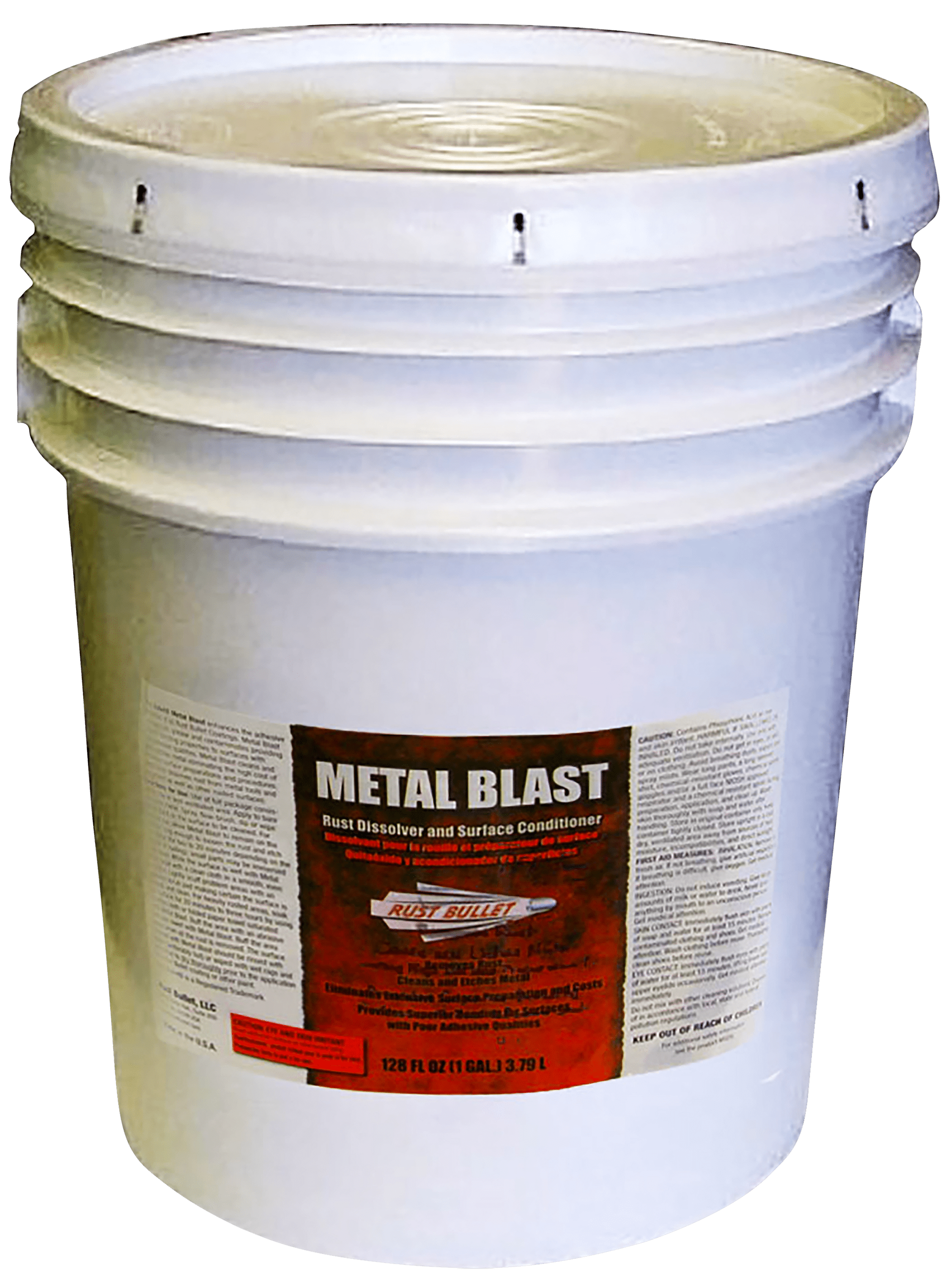 Rust Bullet Metal Blast, Metal Cleaner, Rust Dissolver and Rust Remover ...
