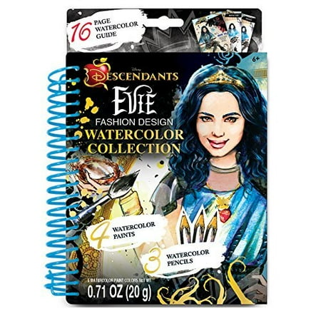 Make It Real - Disney Descendants Watercolor Small. Disney Inspired ...