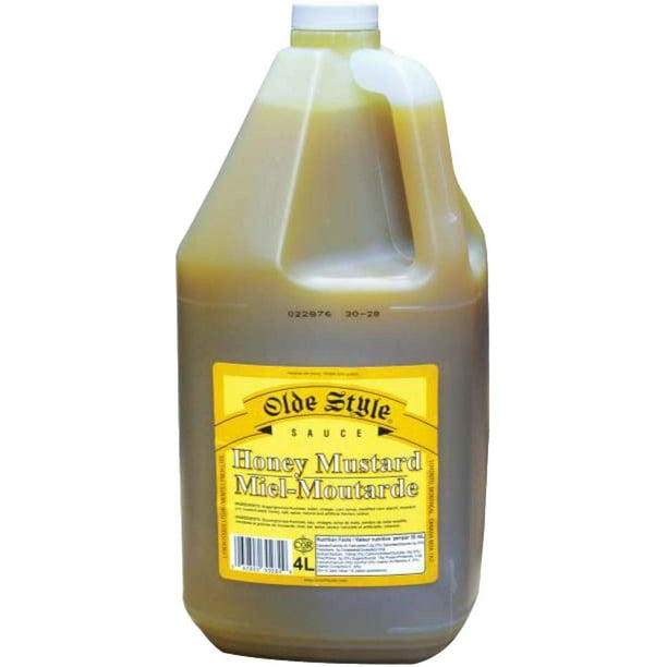 Olde Style Honey Mustard - Pack of 2 - 4L - Sweet & Tangy - Perfect for ...
