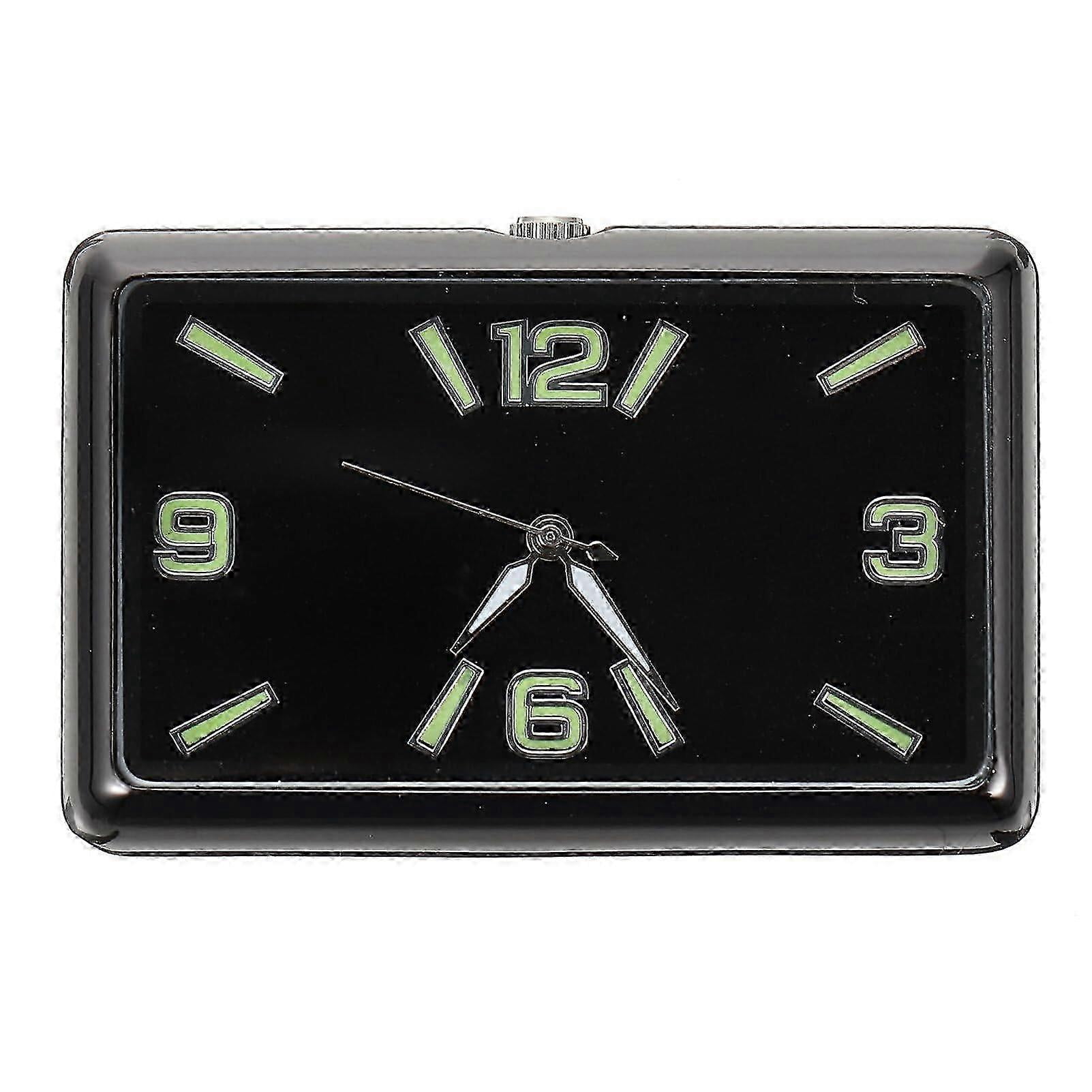 Car clock digital clock car square clock dashboard mini clock small ...