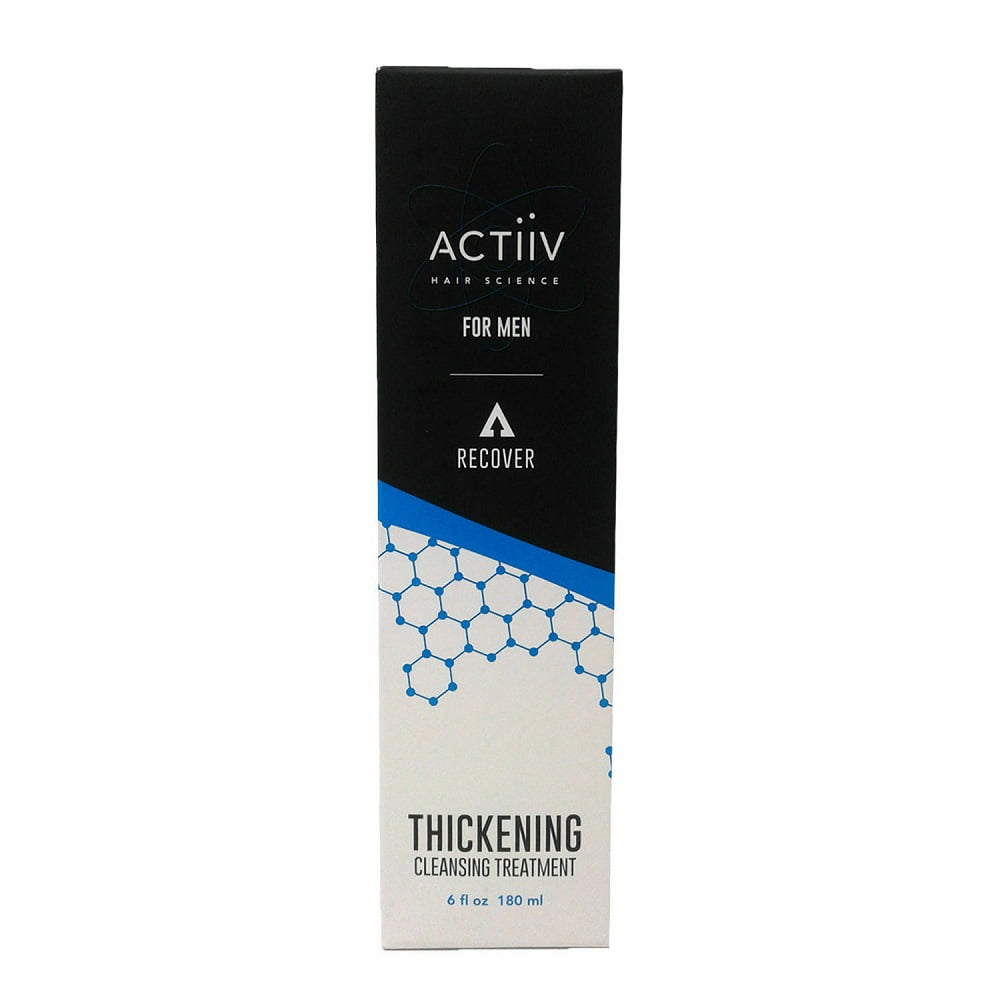Actiiv Hair Science For Men Recover Thickening Cleansing Treatment 6 Oz ...