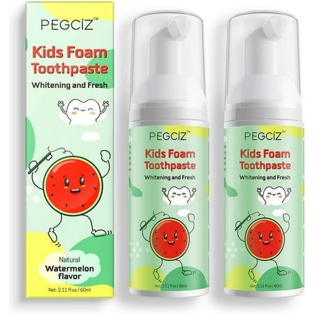 Foam Toothpaste Kids Fluoride Free,Foaming Toothpaste Kids for U Shaped ...