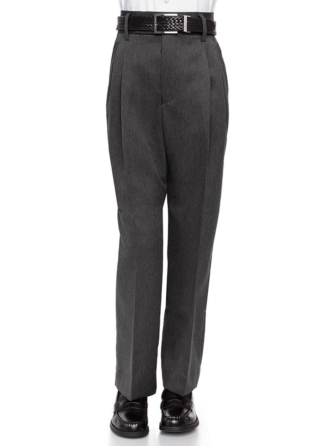 RGM 100% Dacron, Pleated Front, Boys Dress Slacks - Walmart.com