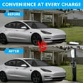 Tesla Gen 3 EV Charger Holder - Pedestal Mounted Charging Station Stand ...
