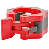Victor.Fitness LiftLocks3 (Red) - Set of 2 Quick Release Lock Barbell ...