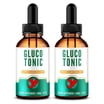 (2 Pack) Gluco Tonic Drops - Blood Support Formula, Official GlucoTonic ...