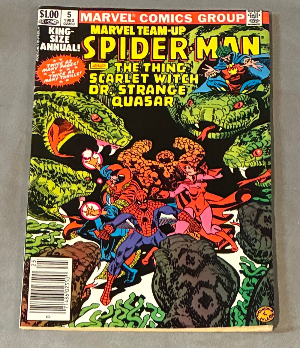 Marvel Team-Up Annual #5 Comic Book - Walmart.com