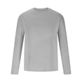 Antinious Men Solid Sun Protection Long Sleeve Loose Outdoor Casual ...