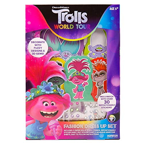 Embellishments Papercraft 30 Pack Paper Singing Trolls Inspired ...