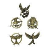 Hunger Games Deluxe 5 Pin Set Collection - Prop Replica - Walmart.com