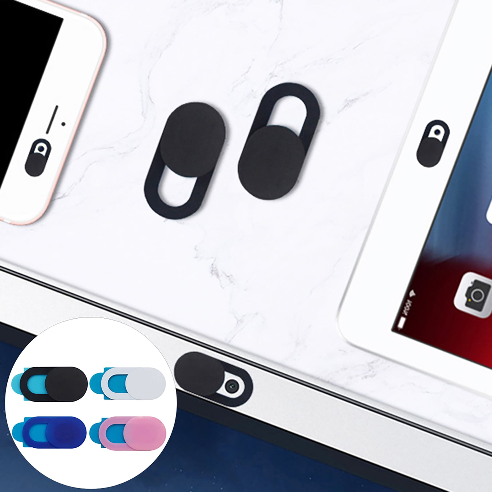 Porfeet 10 Pack of 3Pcs Universal WebCam Cover Camera Privacy Sticker ...