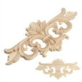 Classic Wood Carved Corner Applique Frame Vintage Furniture Craft Decor ...