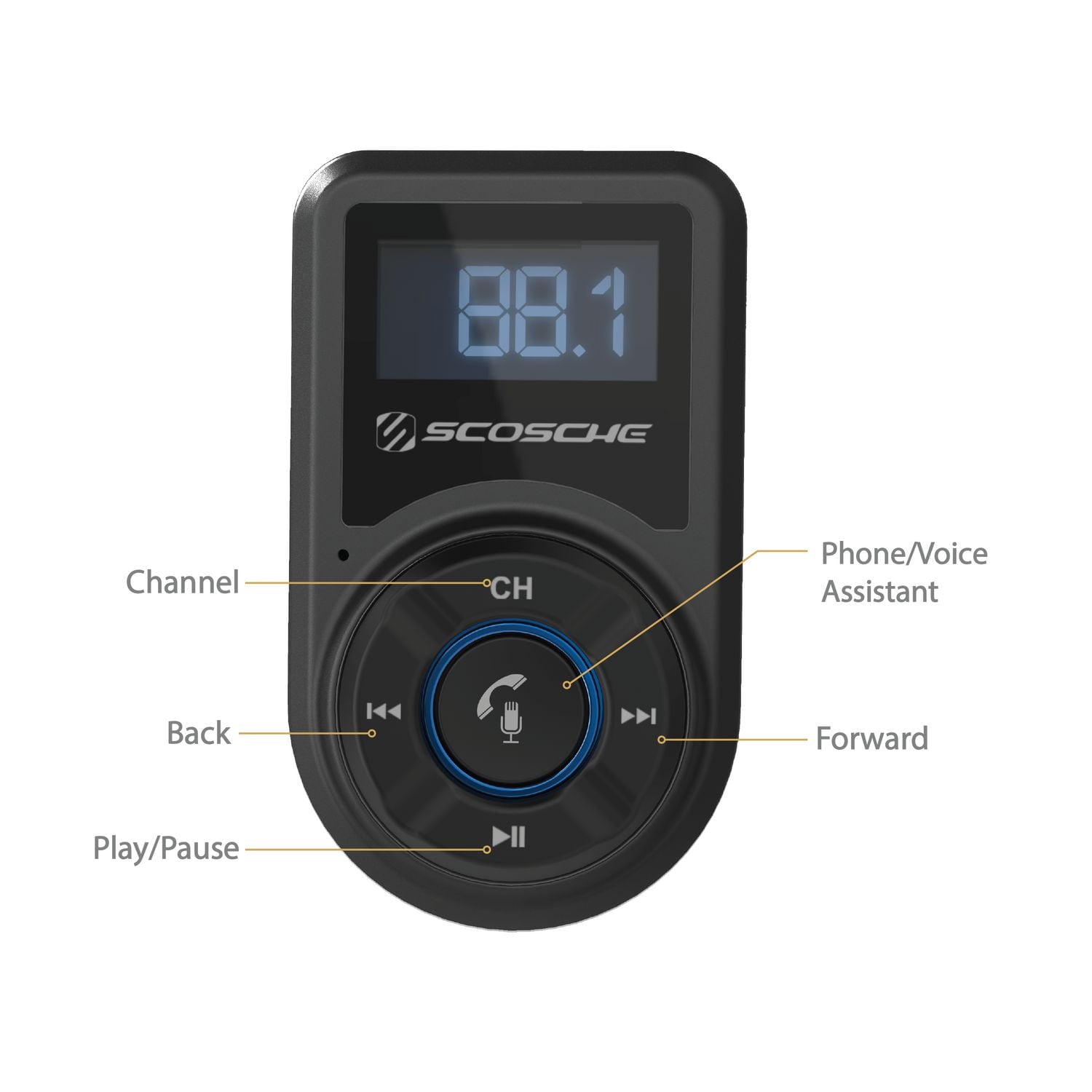 Scosche Handsfree Car Kit with FM Transmitter, SCO BT FM TRANS - Walmart.ca