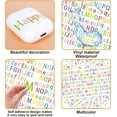 Mixmart Alphabet Self-Adhesive Letter Stickers, 2496 Count - Walmart.com