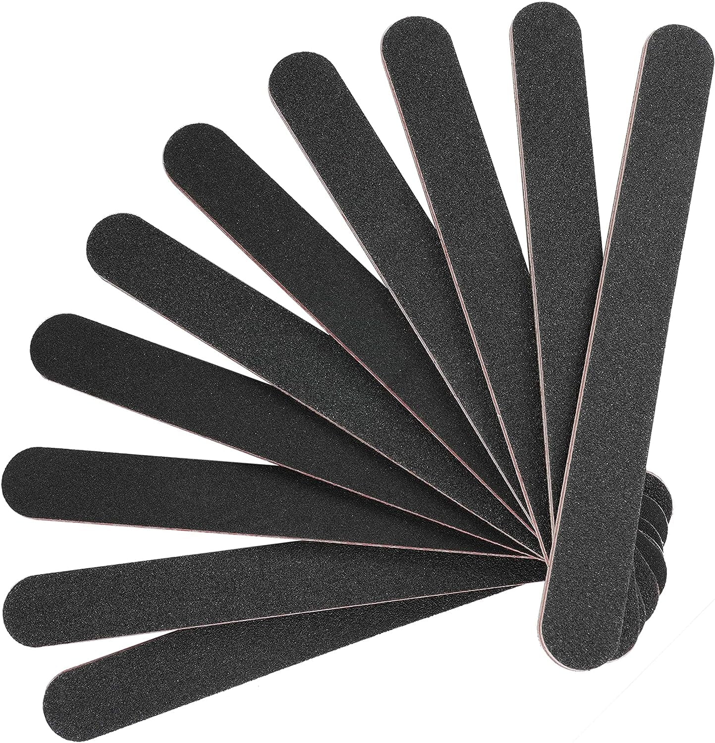 Nail File, 30Pcs Double Sided Nail Files for Natural/Acrylic Nails, 100 ...