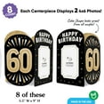 Big Dot of Happiness 60th Birthday Photo Holder Centerpieces, 4x6 ...