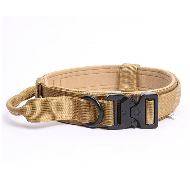Medium sized tactical dog collar, training collar with quick release ...