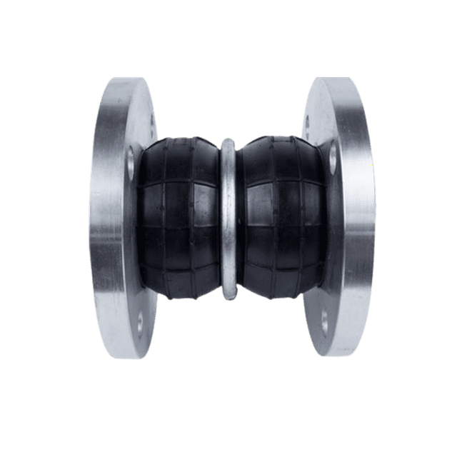 Double Sphere Rubber Expansion Joint 150 lb. Drilled Floating Flanges ...