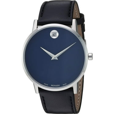 Movado Series 800 Men's Swiss Watch, Blue Dial, S/Steel, 42mm, 200m ...