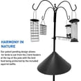 Walmart Squirrel Proof Bird Feeder - Steel Pole, 4 Bird Feeders ...