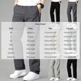 Bnwani Men Pants Casual with Zipper Pockets Button Cargo Drawstring ...