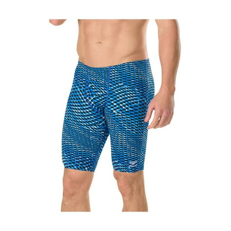 Speedo Men's Sprinter Switch Jammer Endurance+ Swimsuit, 24, Blue ...