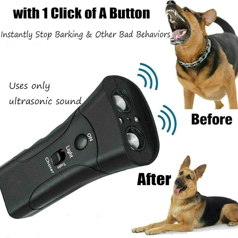 Dog Barking Silencer Pet Gentle Anti Barking Device With Battery, 2026 ...