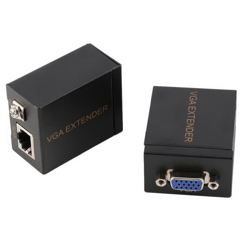 axGear VGA Over Network Cable Adapter Extender Repeater RJ45 Cat5e Cat6 ...