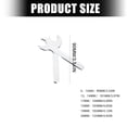 2. Lightweight Corrosion-Resistant Open End Spanner, Thin Profile for ...