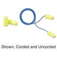 E-A-RSOFT YELLOW NEON SOFT FOAM EARPLUGS, CORDED, REGULAR SIZE, 200 ...