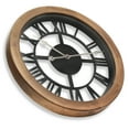 Westclox 15" See Through Wood Wall Clock - Walmart.com