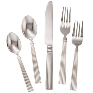 Cuisinart Verona 20 Piece Flatware Set, Stainless Steel - Walmart.com