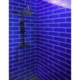 Apollo Tile 12 Pack 4-in x 16-in Royal Blue Rectangular Subway Glossy ...