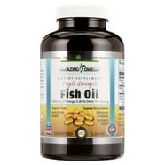 Spring Valley Fish Oil Dietary Supplement Softgels, 1000 mg, 60 Count ...