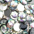 John Bead 200-Piece 20mm | Crystal AB Acrylic Round Flat Back ...