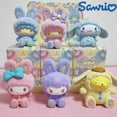New Genuine Sanrio Rabbit Series Blind Box Flocking Kuromi Melody ...
