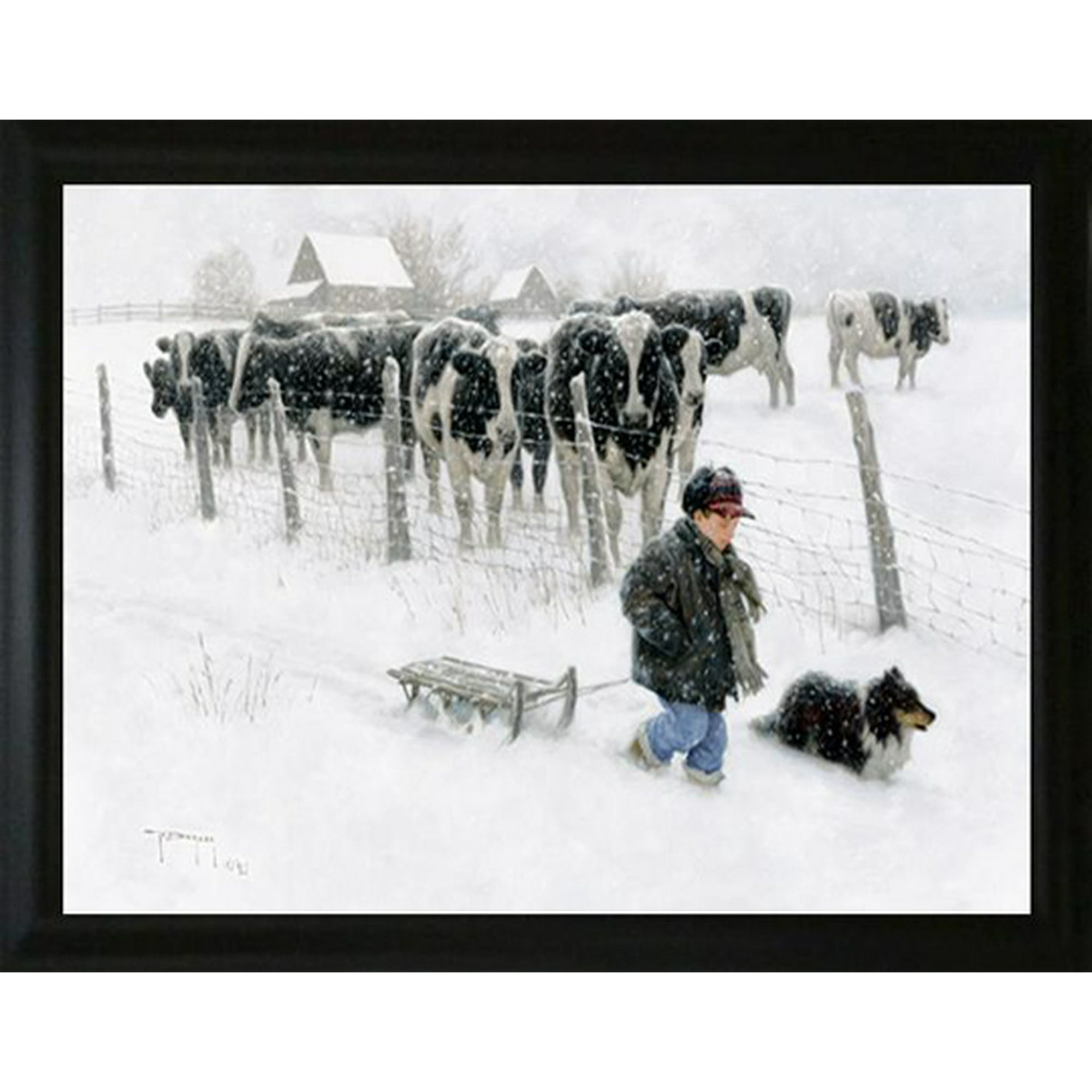 Click here for Tod Inc Curious Onlookers - Framed 15.5 X 19.5 By... prices