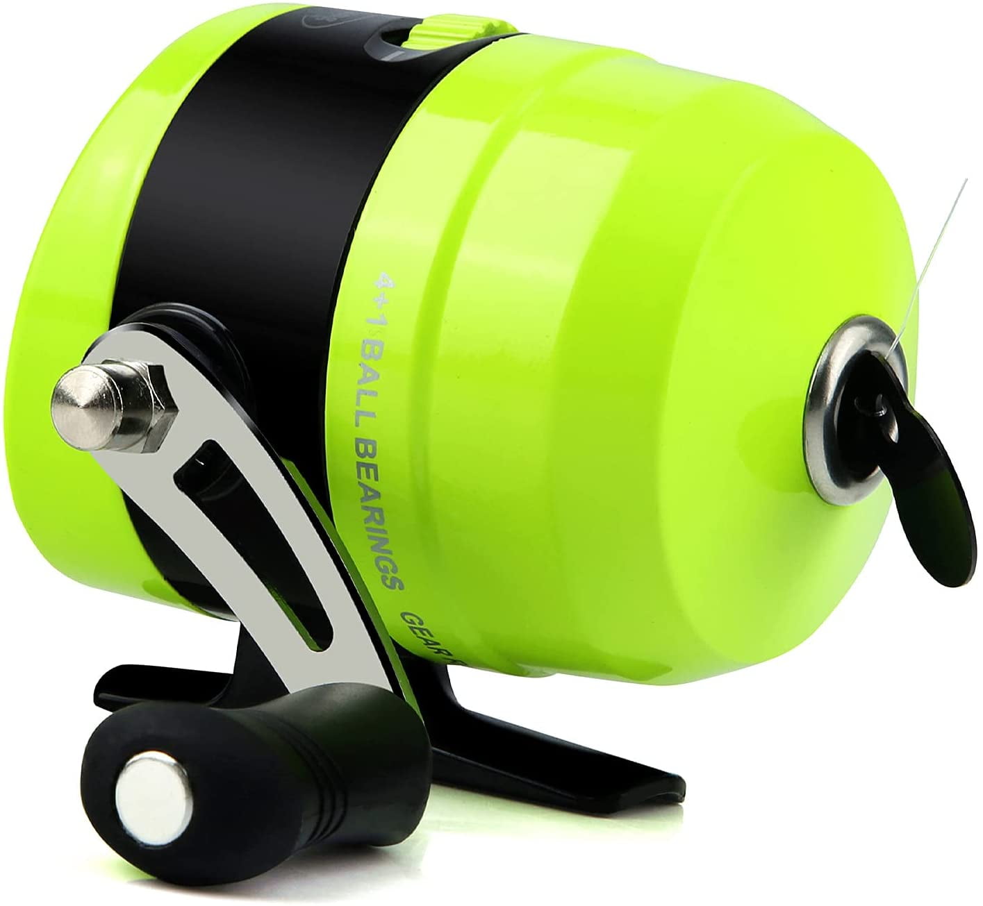 Sougayilang Spincast Fishing Reel 4.3:1 High Speed Gears Ratio 4+1BB ...