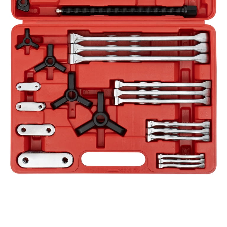 Red Oxide Primer Gear Puller Set, 3 4 6 8 Bearing Puller Kit, Heavy ...