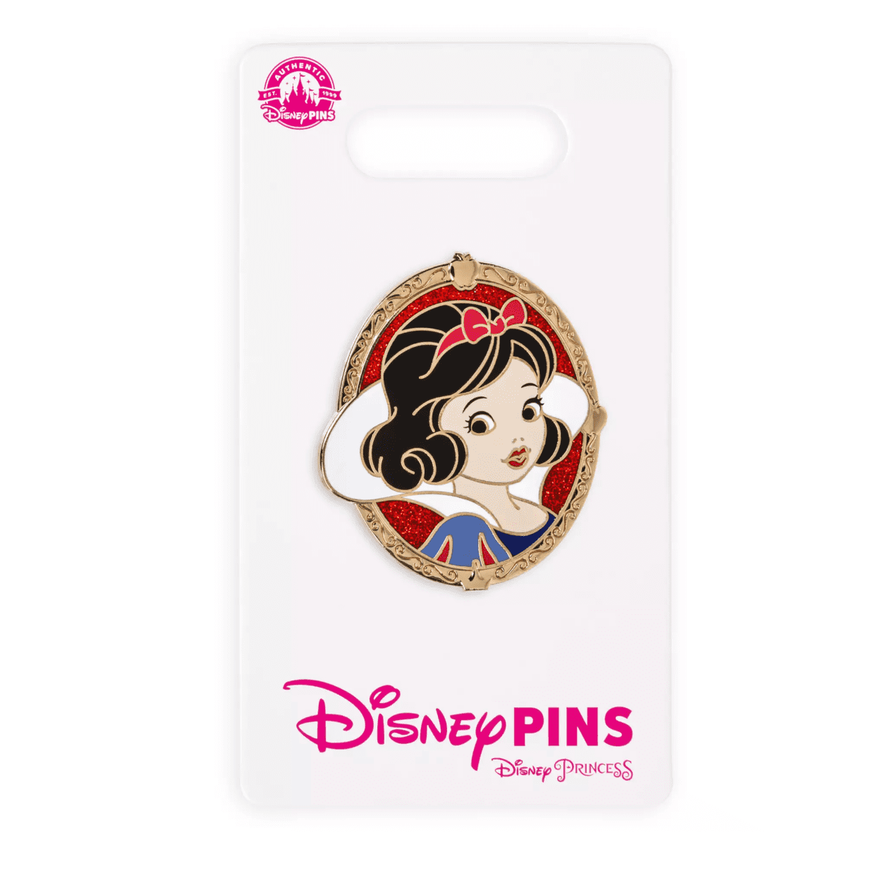 Disney Pins Princess Snow White Portrait Pin New with Card - Walmart.com