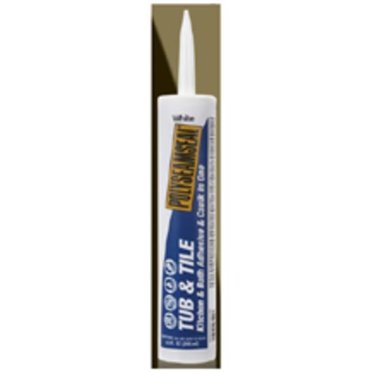 White Lightning 3006 Advanced Formula Caulk, White, Acrylic Latex, 10 ...