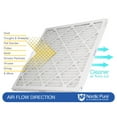 16x20x1 (15_1/2x19_1/2) Pleated MERV 14 Air Filters 6 Pack - Walmart.com