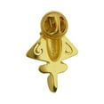 Across The Puddle, Ancient Golden Jet-3 Lapel Pin | 24k Gold Plated ...