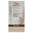 Wella Color Charm Liquid Haircolor, 6N Dark Blonde, Permanent Gray ...