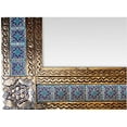 Large Silver Montijo Tile Mexican Mirror - Walmart.com