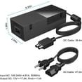 Power Supply Brick Power Adapter for Xbox One, [Low Noise Version] Xbox ...