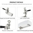Miumaeov Manual Meat Tenderizer Hand Crank Flatten butchers Tool Cuber ...