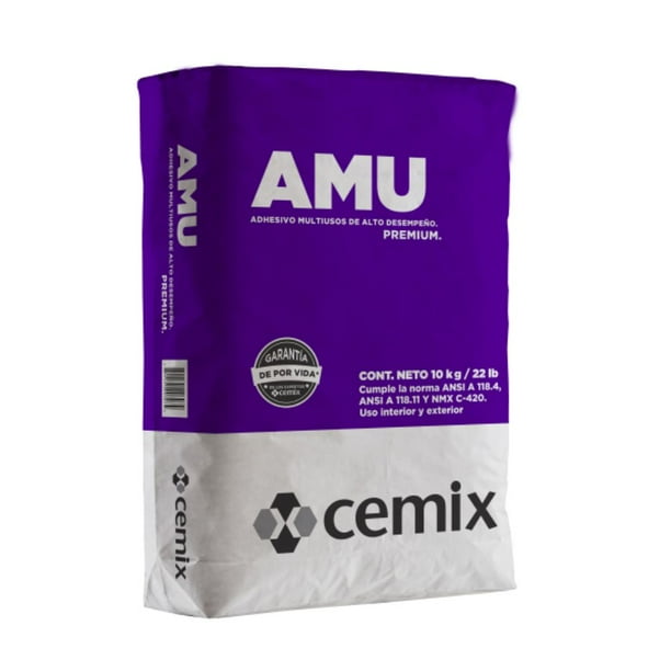 Adhesivo Amu Multiusos Ultra Reforzado Cemix Cemix PEG-008 | Bodega Aurrera en línea