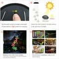 Solar Wind Chimes Changing Colors Birthday Gifts for Mom Solar Lights ...